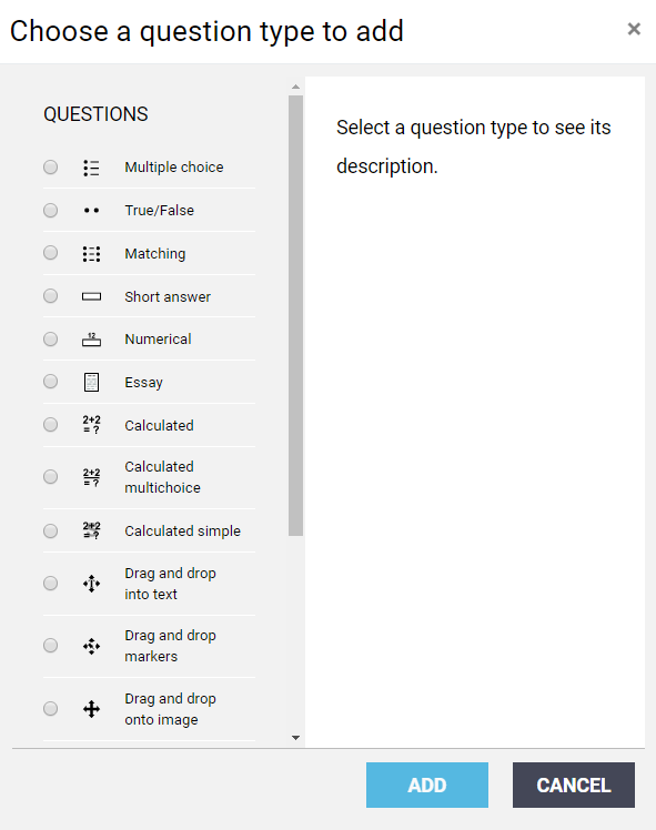 CTET Temporary Knowledge Base: Moodle - Quiz Activity