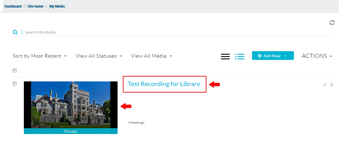 Moodle My Media - How to edit video - IT Knowledge Base - RRU Wiki