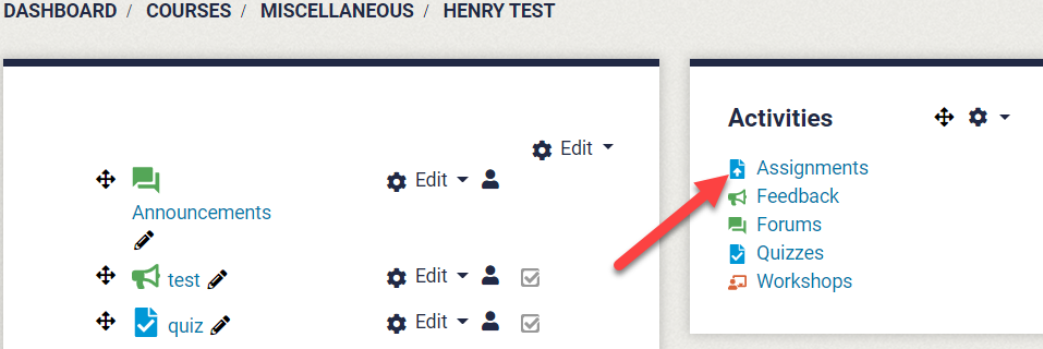 Moodle - Assignment due date override (giving extensions) - IT ...